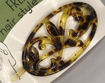 Tortoise Hair Slide - Etsy