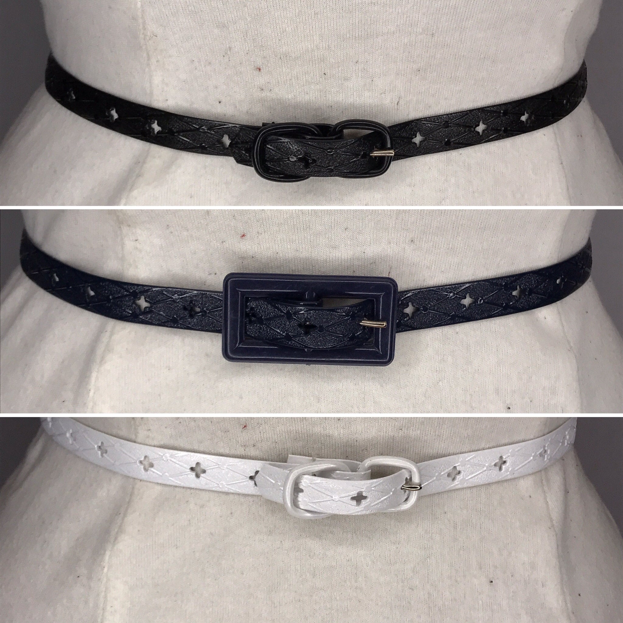 1940'S 1950'S Vintage New Old Stock Ladies Vinyl Belt | Etsy