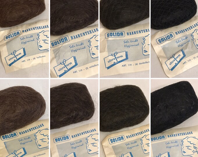 SOLIDA ULTRA-FORM Hair Foundation Hair Pad Hair Rat 1950'S - Etsy