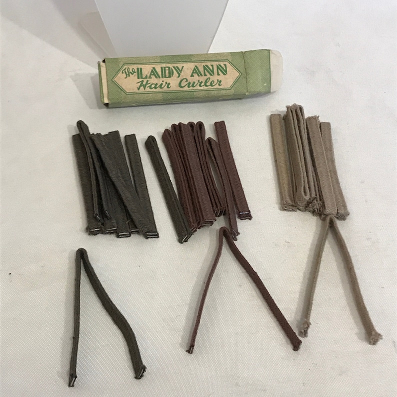 Vintage Hair Curlers Deadstock New Old Stock Vintage Original 1920's ...
