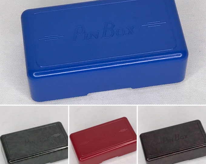 1930'S Deadstock Vintage JAY BRAND Bakelite Pin Box Made in England 4 ...