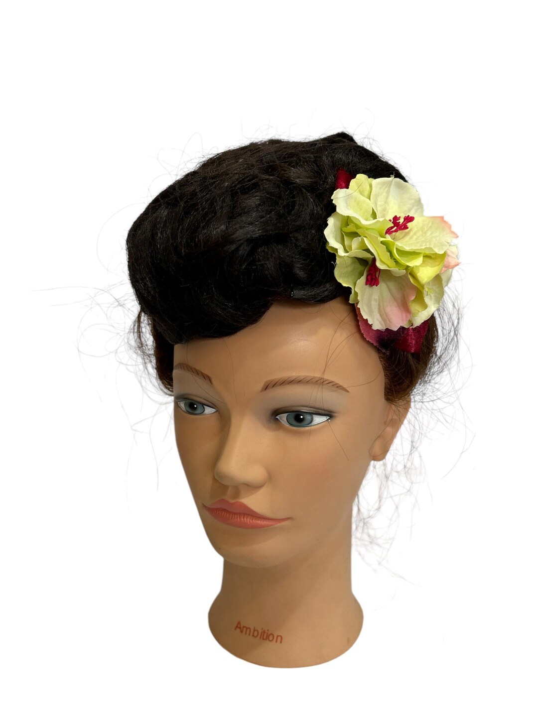 Green Blossom Pin up Hair Flower - Etsy