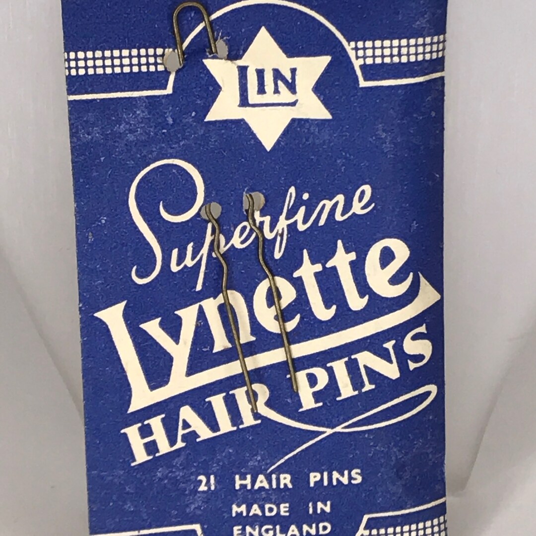 1940's Vintage Deadstock New Old Stock LYNETTE Brown Superfine Waved ...