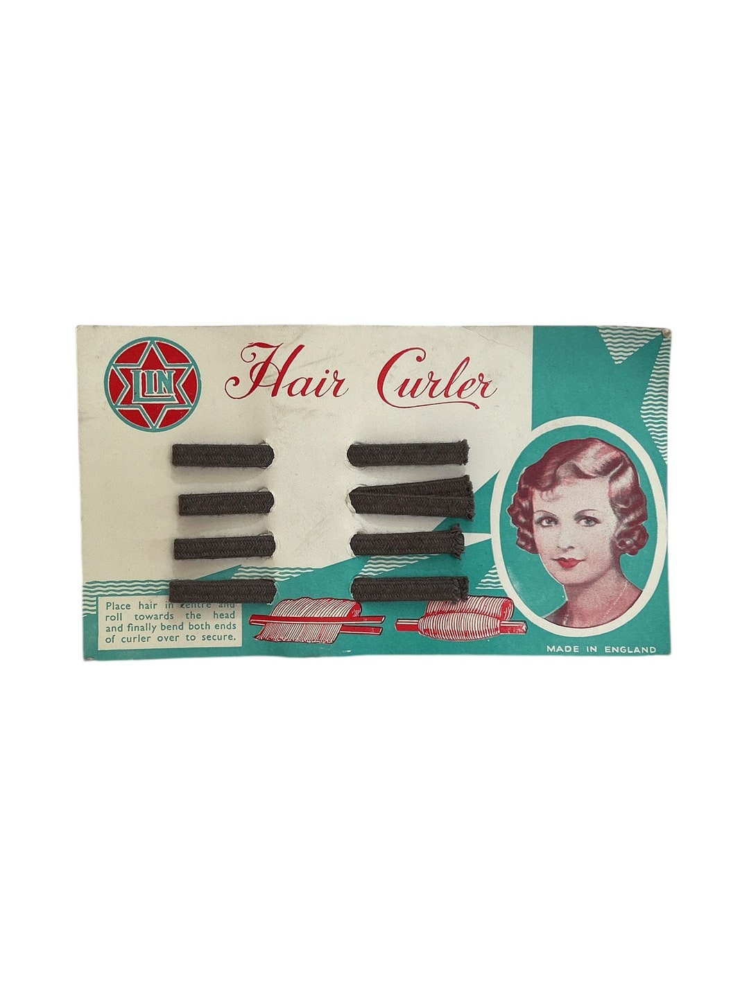Vintage Hair Curlers Deadstock New Old Stock Vintage Original 1920's ...