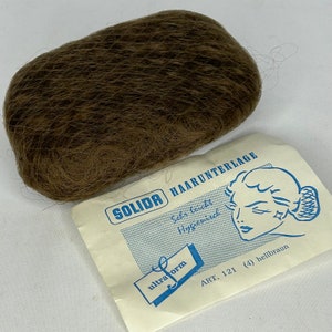 SOLIDA ULTRA-FORM Hair Foundation Hair Pad Hair Rat 1950'S German ...