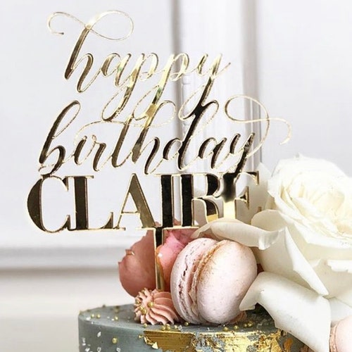 Twenty Three Cake Topper / 23 Cake Topper / 23rd Birthday / | Etsy