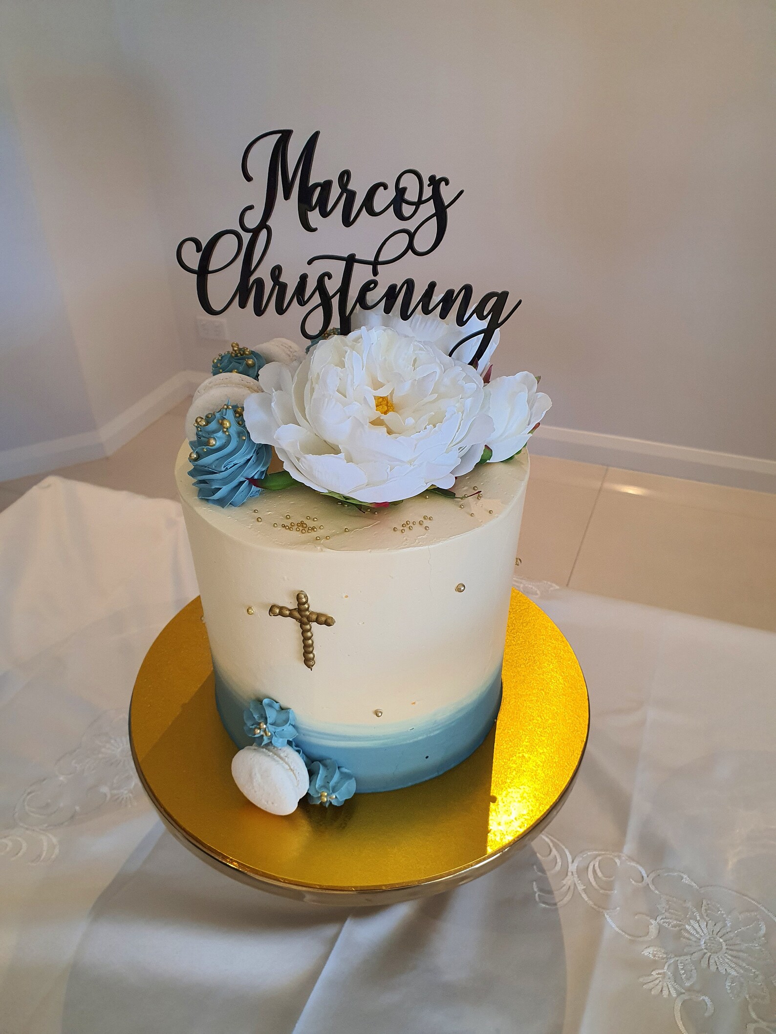 Personalised Baptism Cake Topper Baptism Cake Topper - Etsy