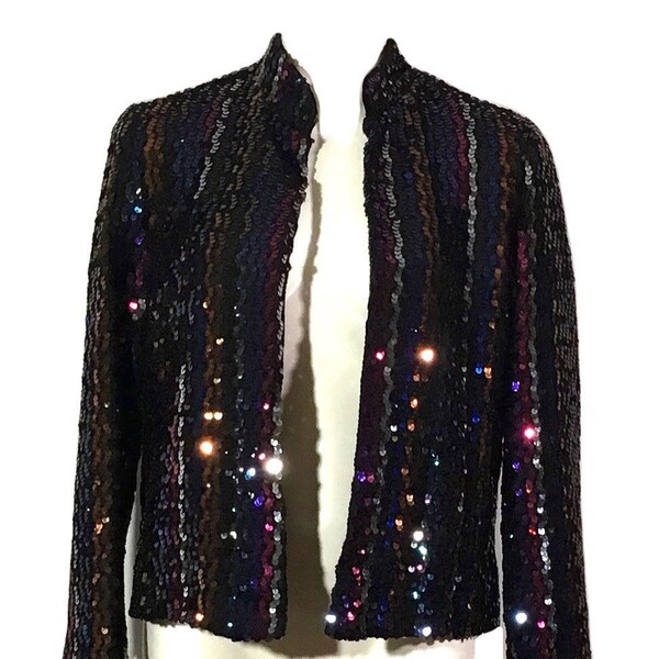 Sequin Jacket - Etsy