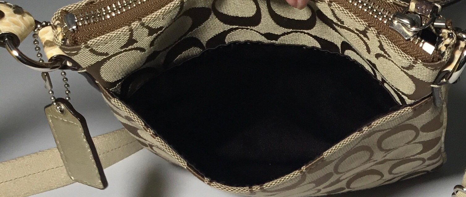 Coach Signature -kitt Messenger/crossbody Bag - Etsy