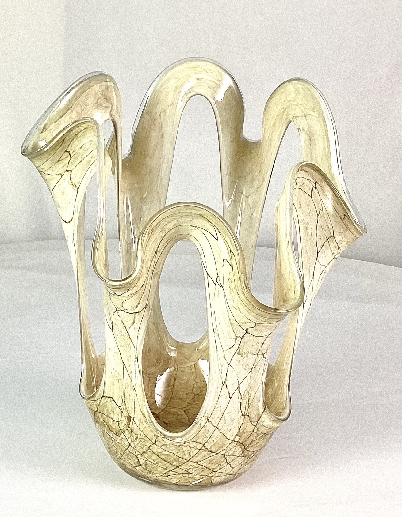 Makora Krosno Contemporary Art Glass Vase - Etsy