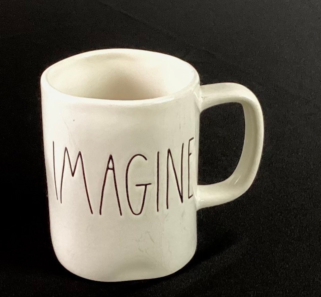 Rae Dunn-“imagine”-coffee Cup - Etsy