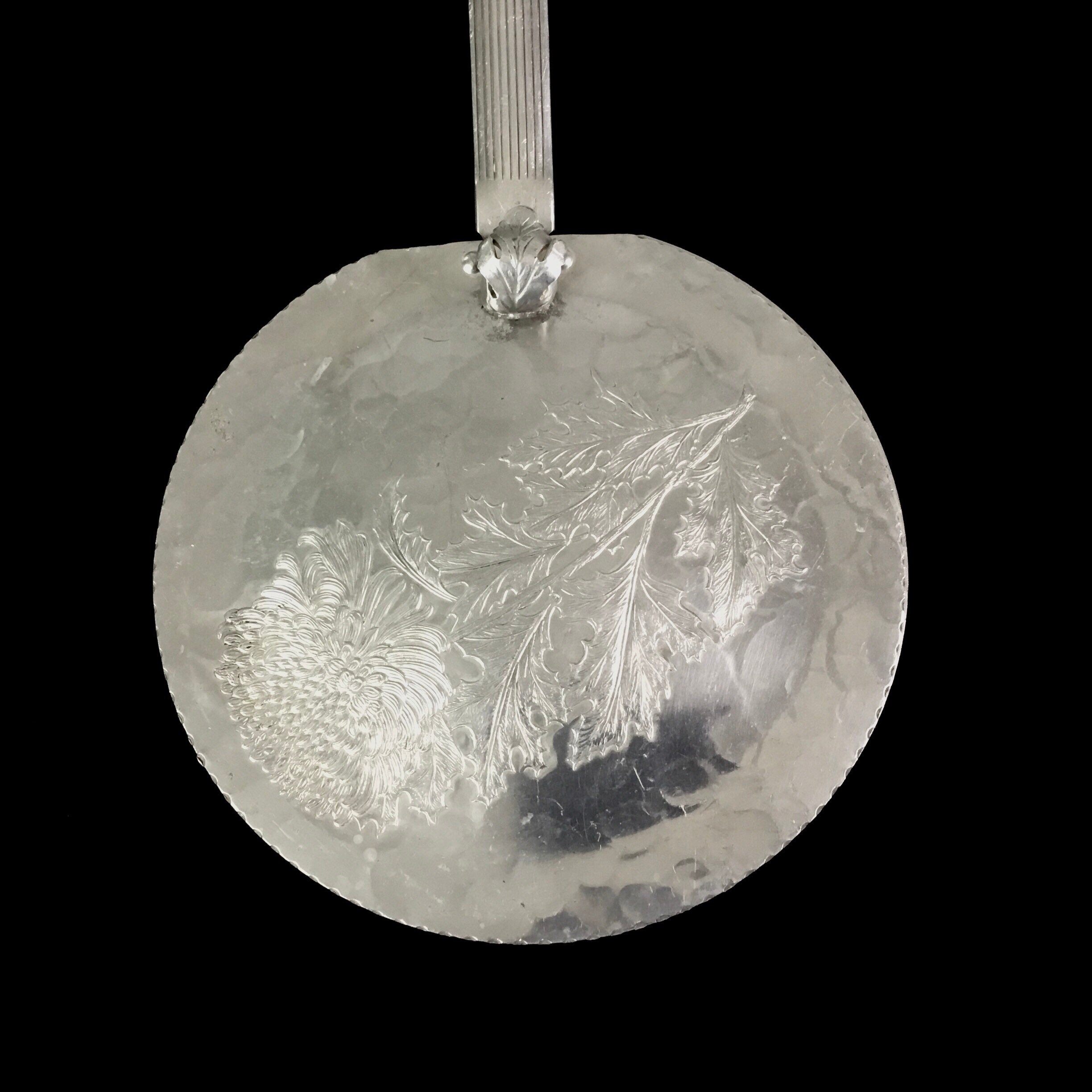 Continental Hammered Aluminum Silent Butler - Etsy