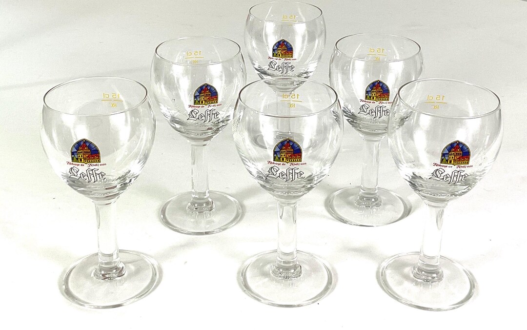 Leffe Beer Chalice Glass-set of Six in the Box - Etsy