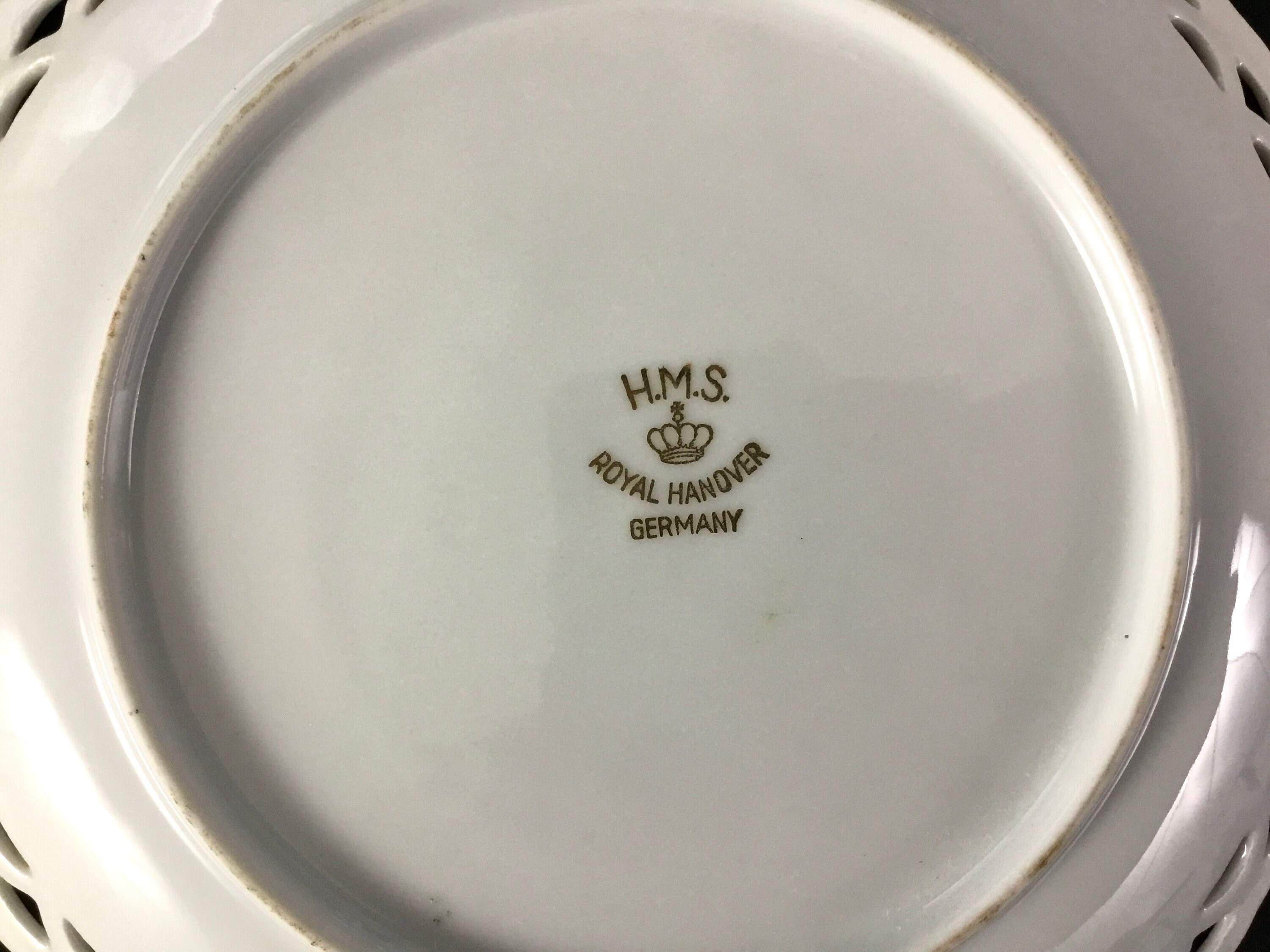 H.M.S. Royal Hanover Set of Dessert Plates - Etsy