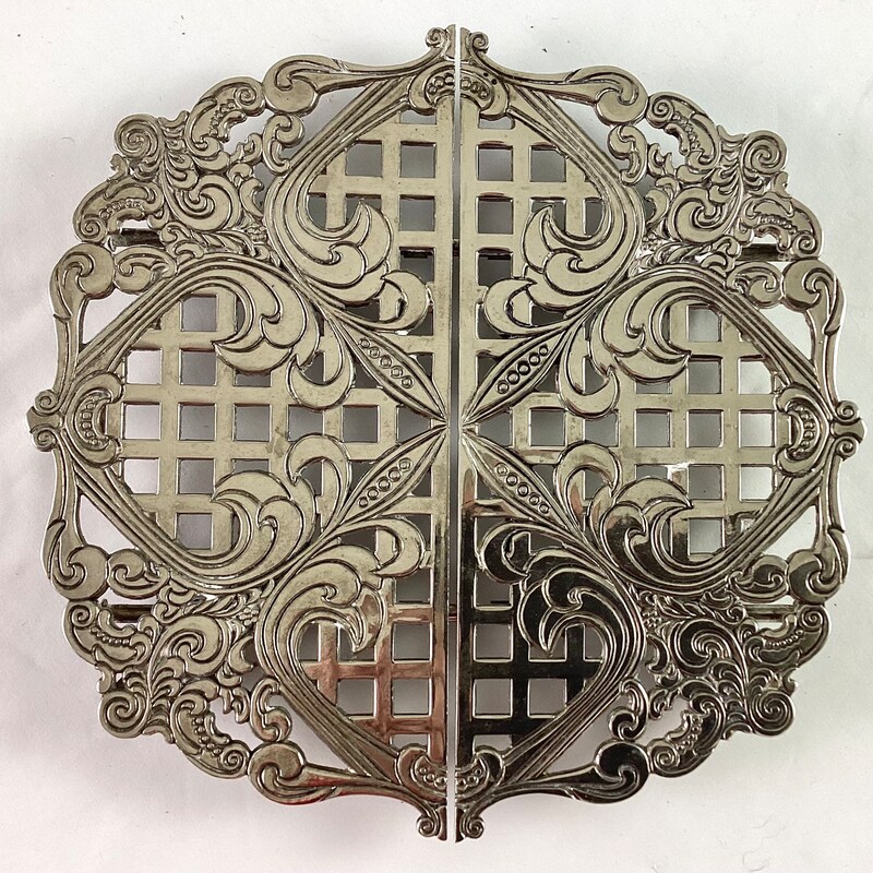 Silver Trivet - Etsy
