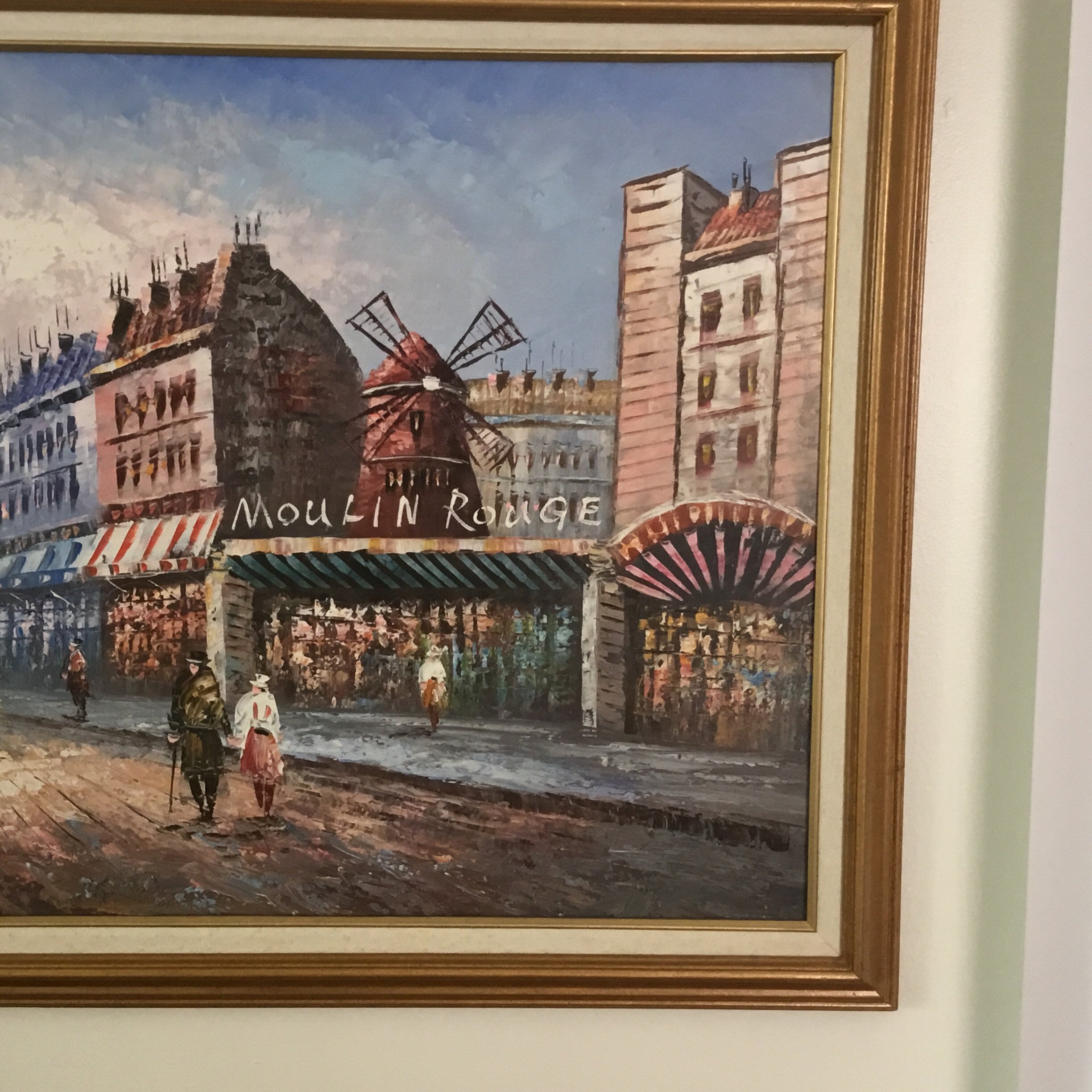 Moulin Rouge Oil Painting - Etsy