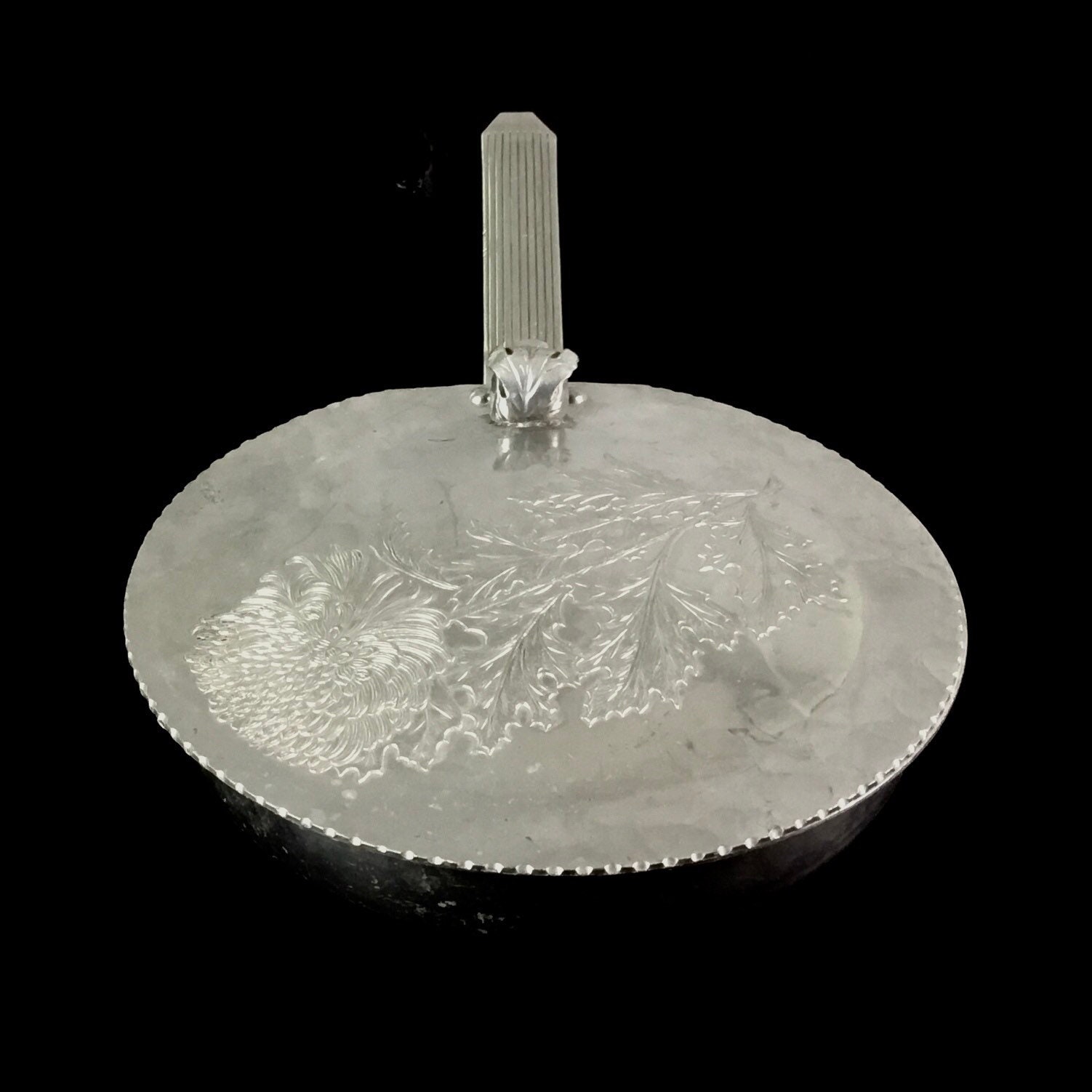 Continental Hammered Aluminum Silent Butler - Etsy