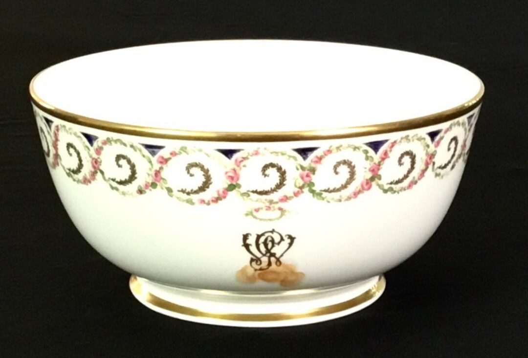 George Washington -monogrammed Porcelain Bowl From the Smithsonian ...