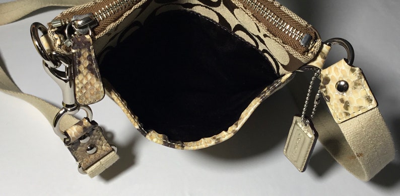 Coach Signature -kitt Messenger/crossbody Bag - Etsy