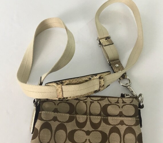Coach signature -Kitt messenger/crossbody bag - Gem