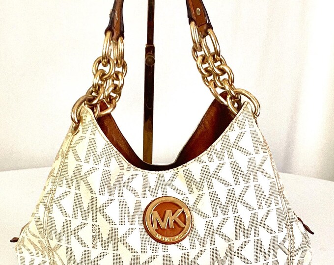 Michael Kors, Logo-hobo Shoulder Bag-like New - Etsy