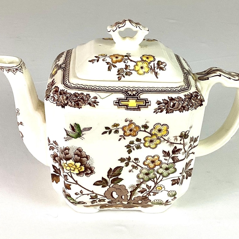 Masons Teapot - Etsy