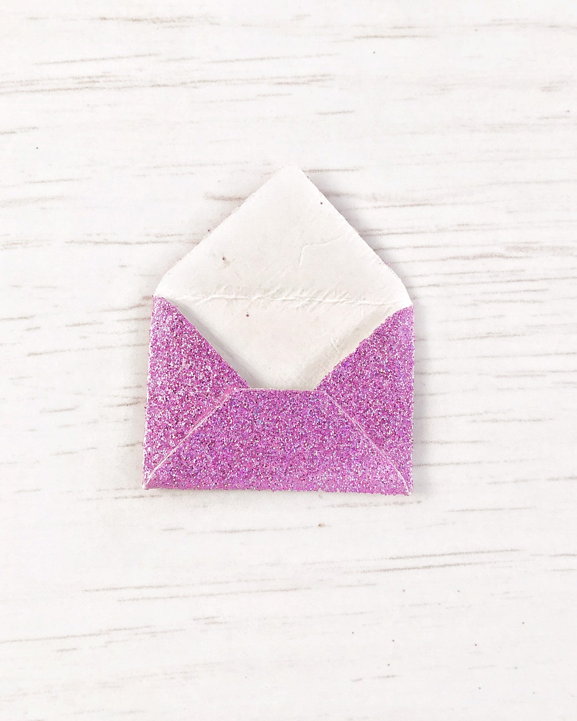 10 Mini Cards and Envelopes Glitter Pink Envelopes Thank You - Etsy UK