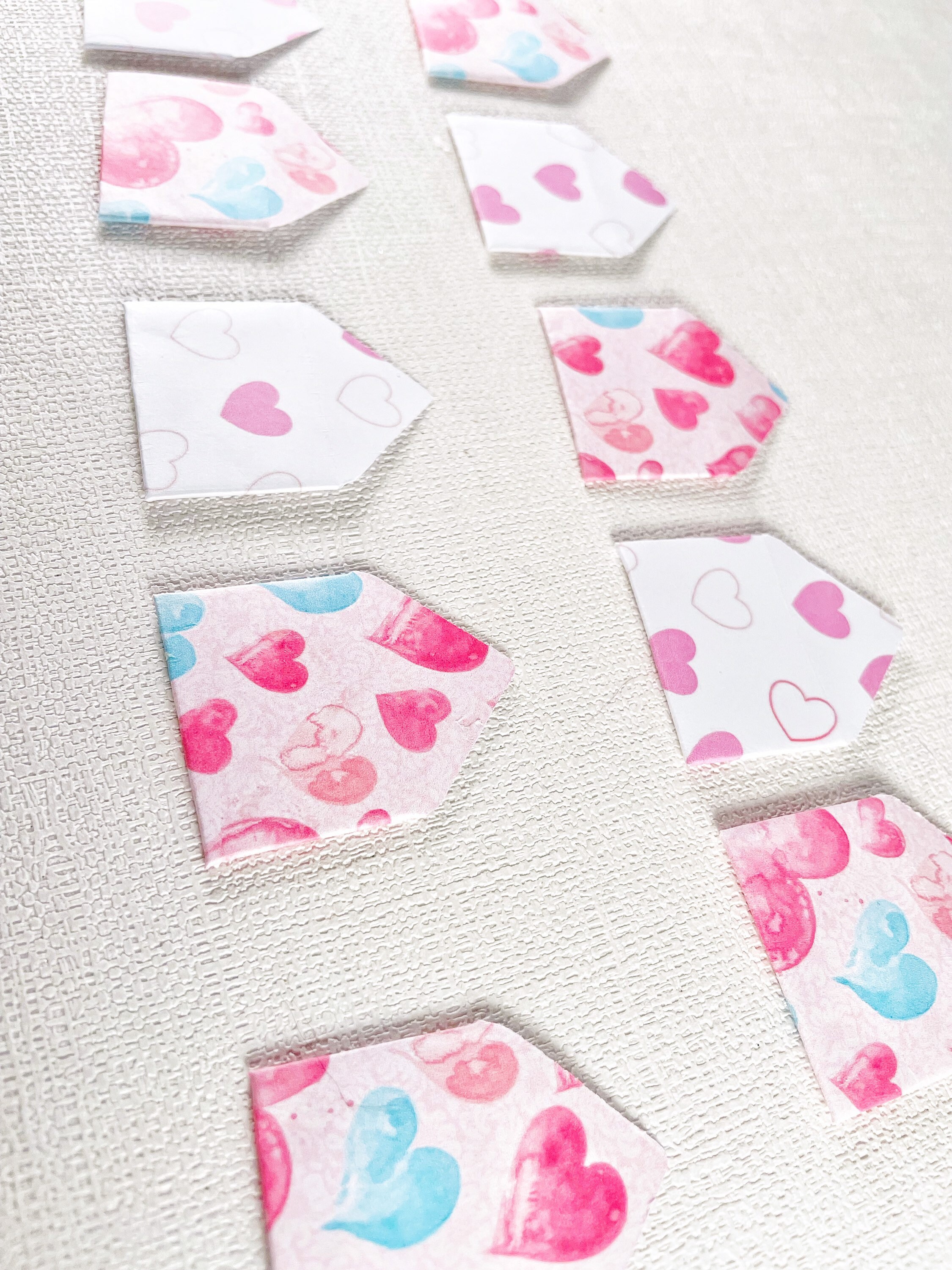 10 Mini Envelopes and Cards, Miniature Envelopes and Cards, Valentines ...