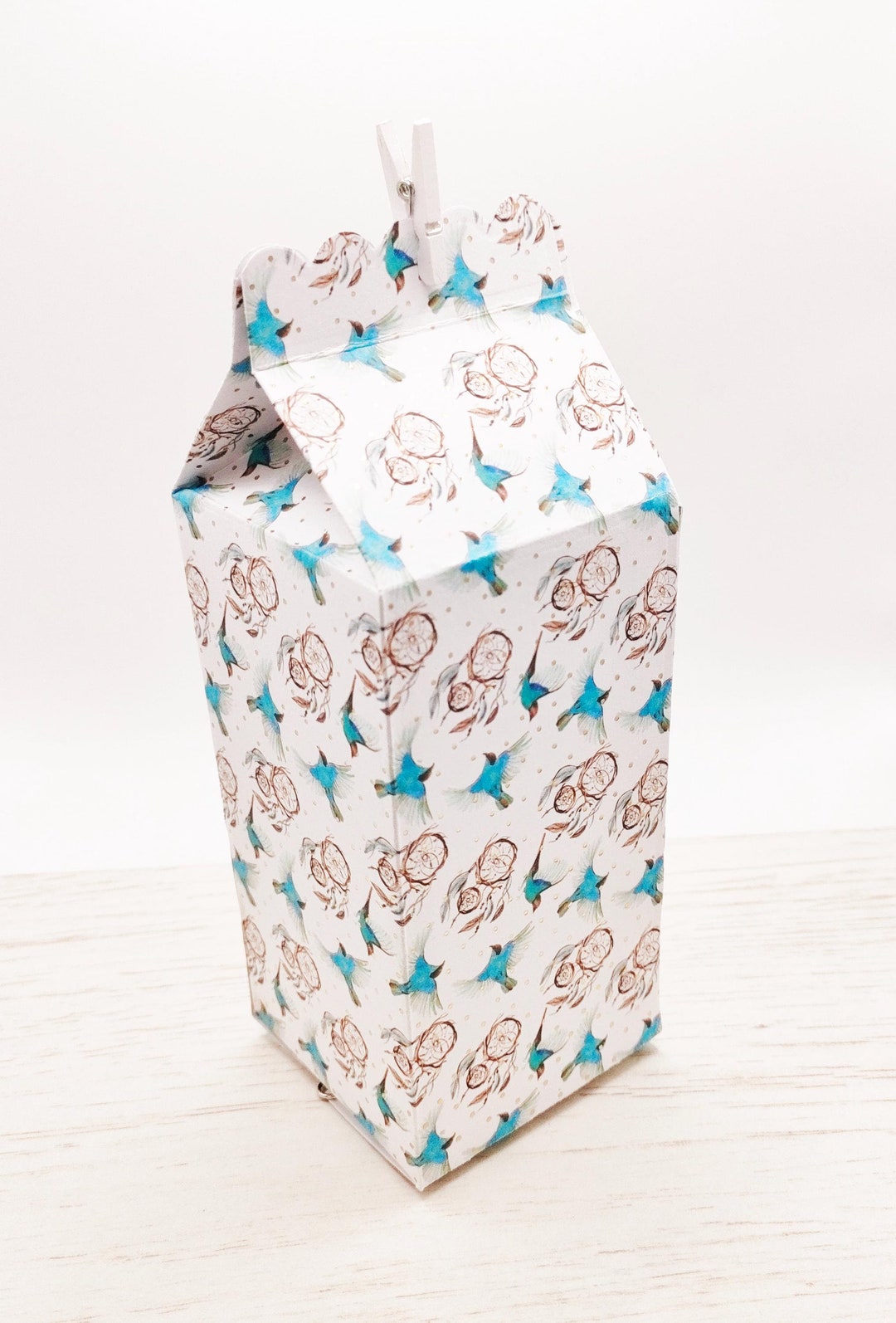 Large Empty Milk Carton Style Gift Box, Gift Box for Her, Gift Box for ...