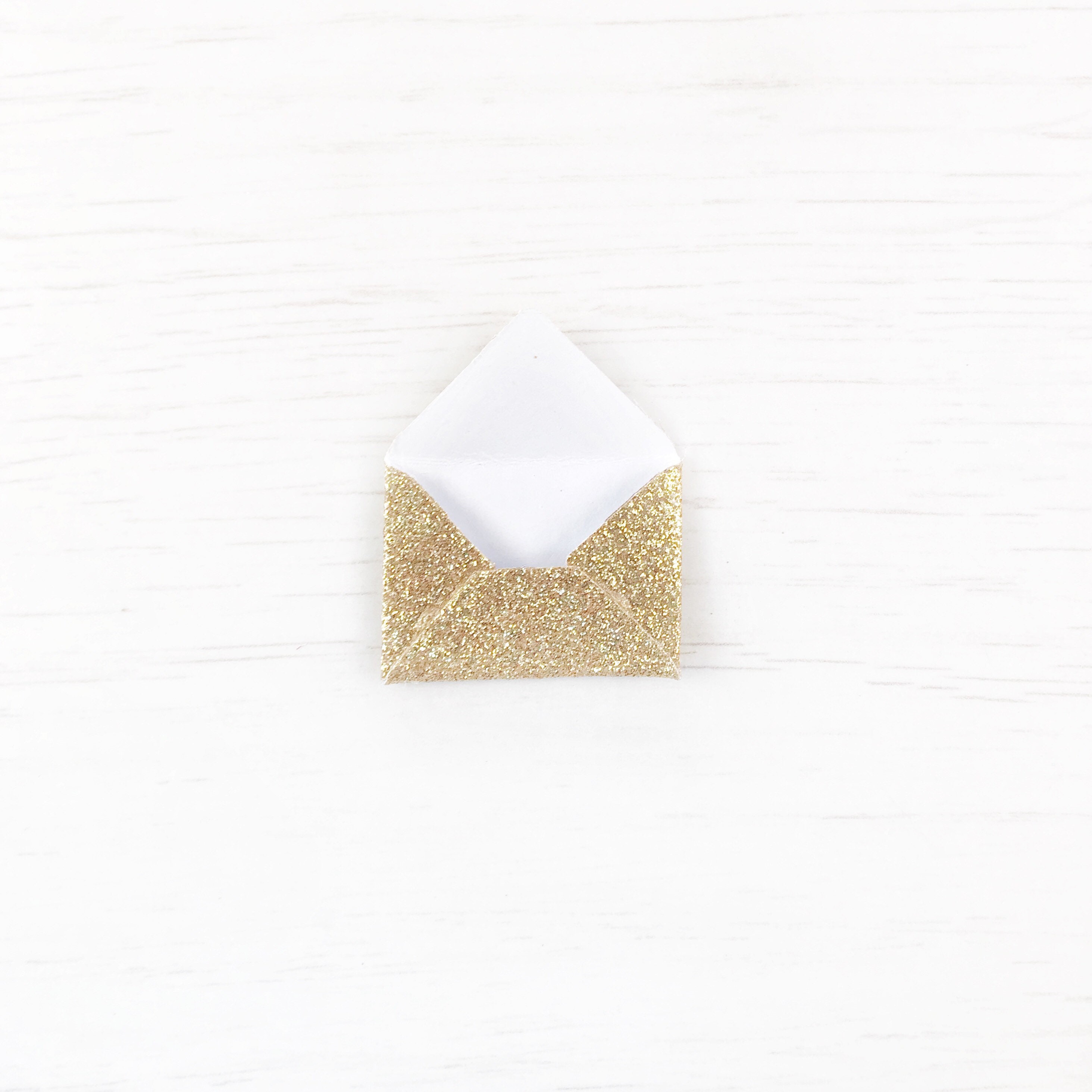 Mini Envelopes and Cards, Gold Envelopes, Mini Thank You Cards, Small ...