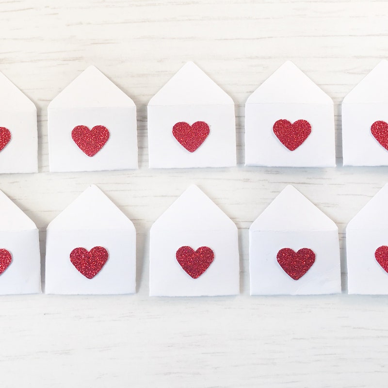 Mini Valentine Cards - Etsy