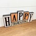 Reversible Merry Christmas and Happy Thanksgiving Letter Block Set for ...