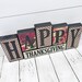 Reversible Merry Christmas and Happy Thanksgiving Letter Block Set ...