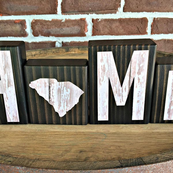 Rustic Wooden Letter - Etsy