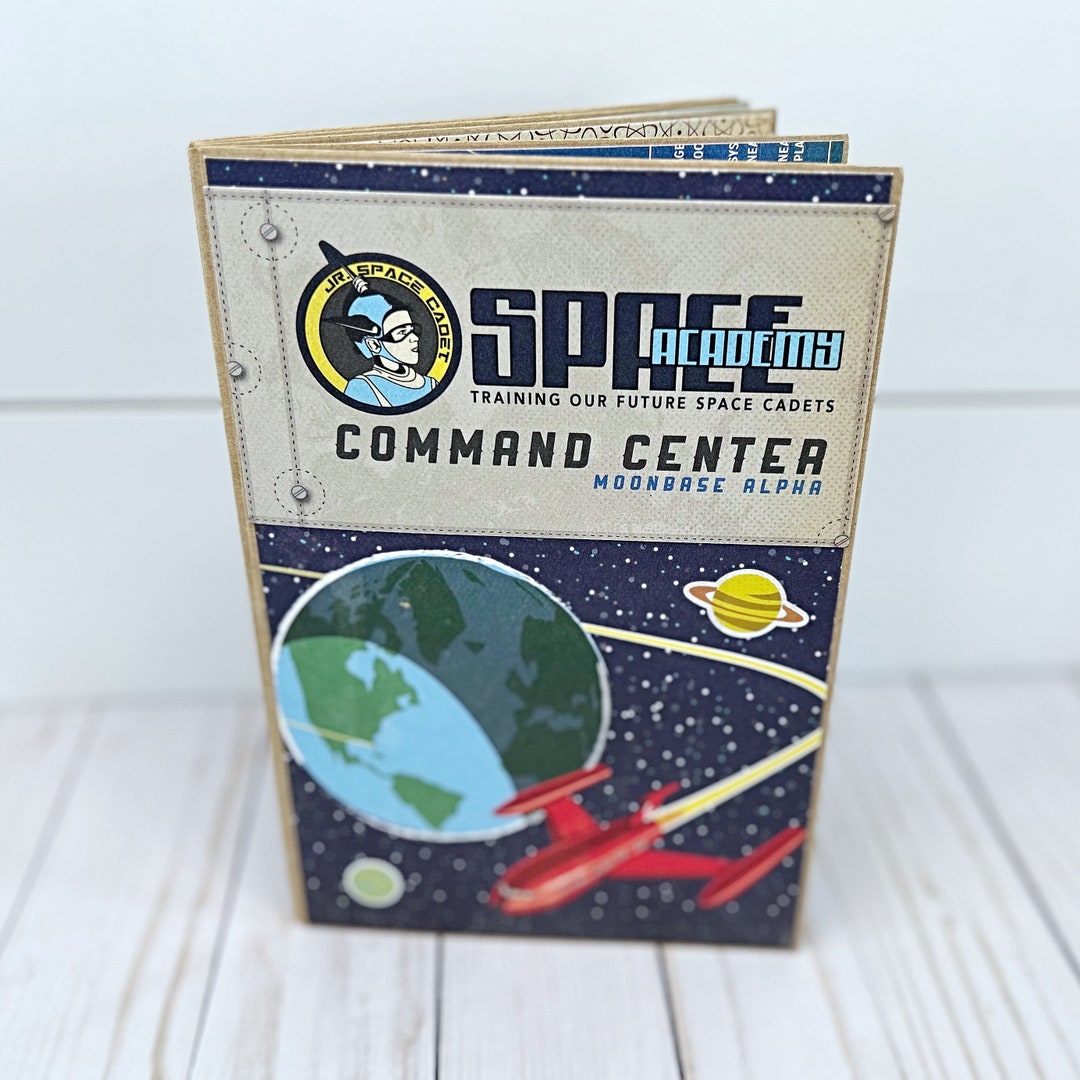 Premade Space Themed Album, Handmade Scrapbook Ready for Photos - Etsy