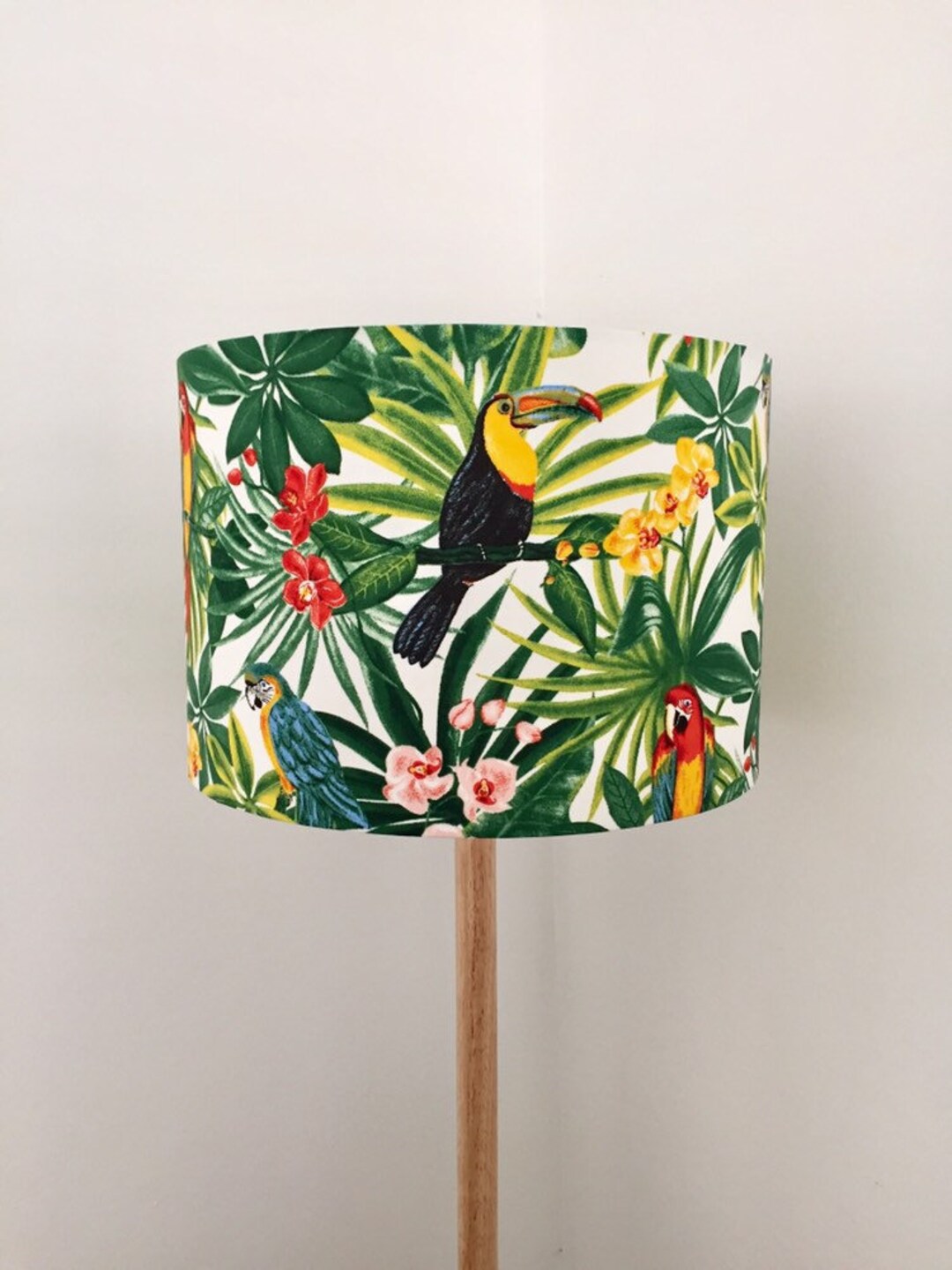 Toucan Lampshade Tropical Rainforest - Etsy