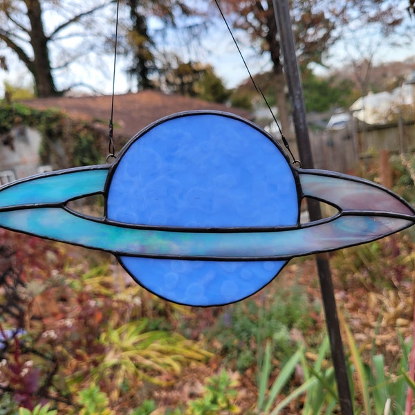 Stained Glass Planet - Etsy