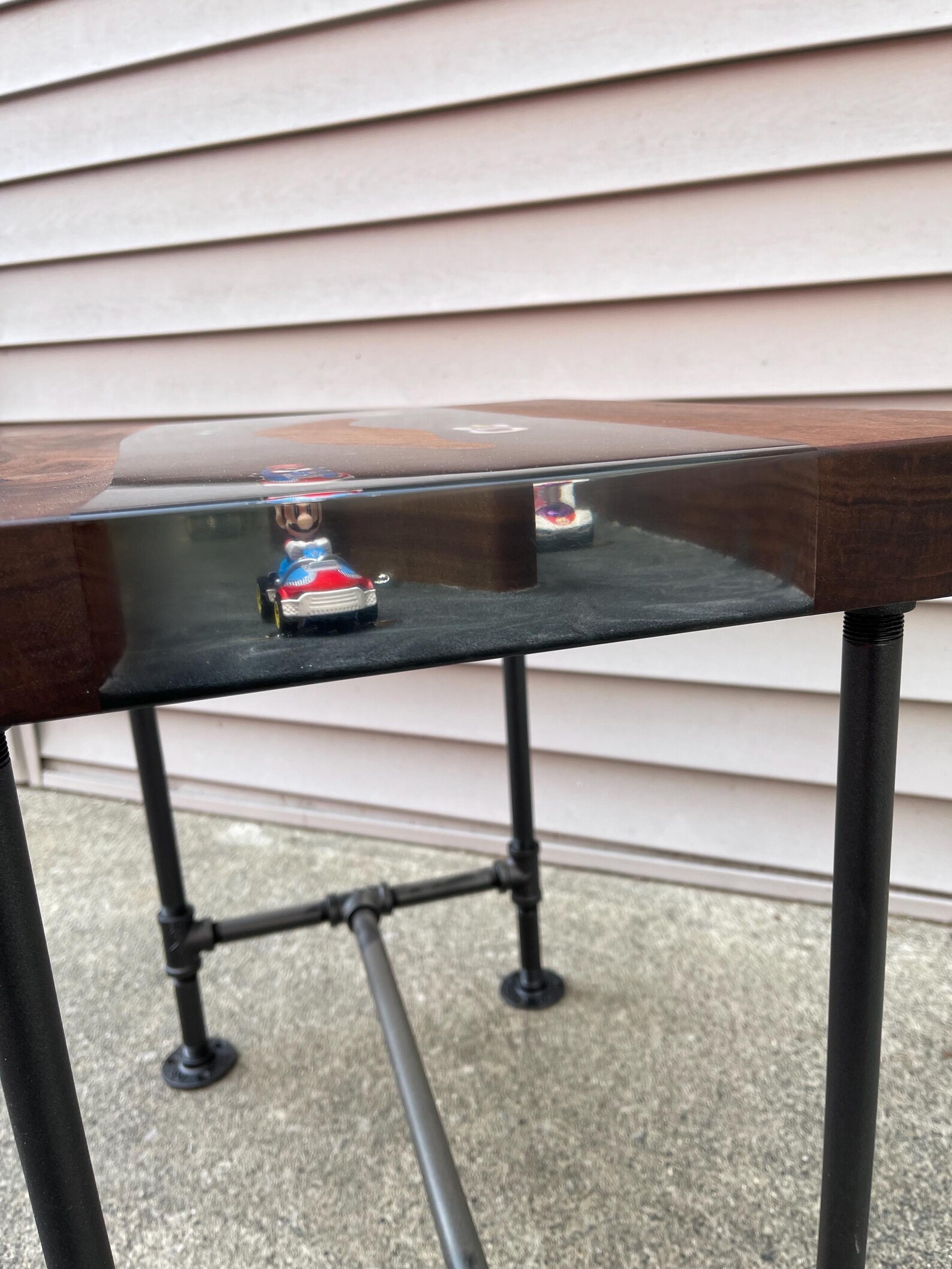 Mario Kart Epoxy River Table: Handmade Gaming Coffee Table - Etsy