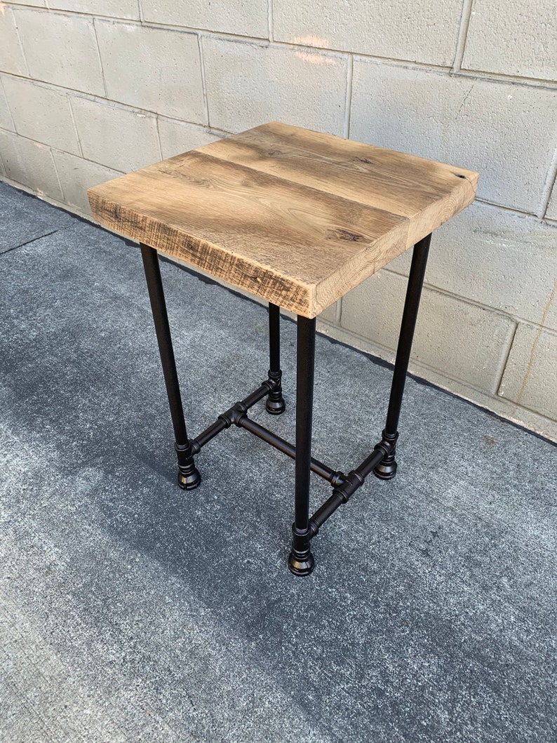 Reclaimed Barn Wood Accent End Table Side Table Bed Table - Etsy