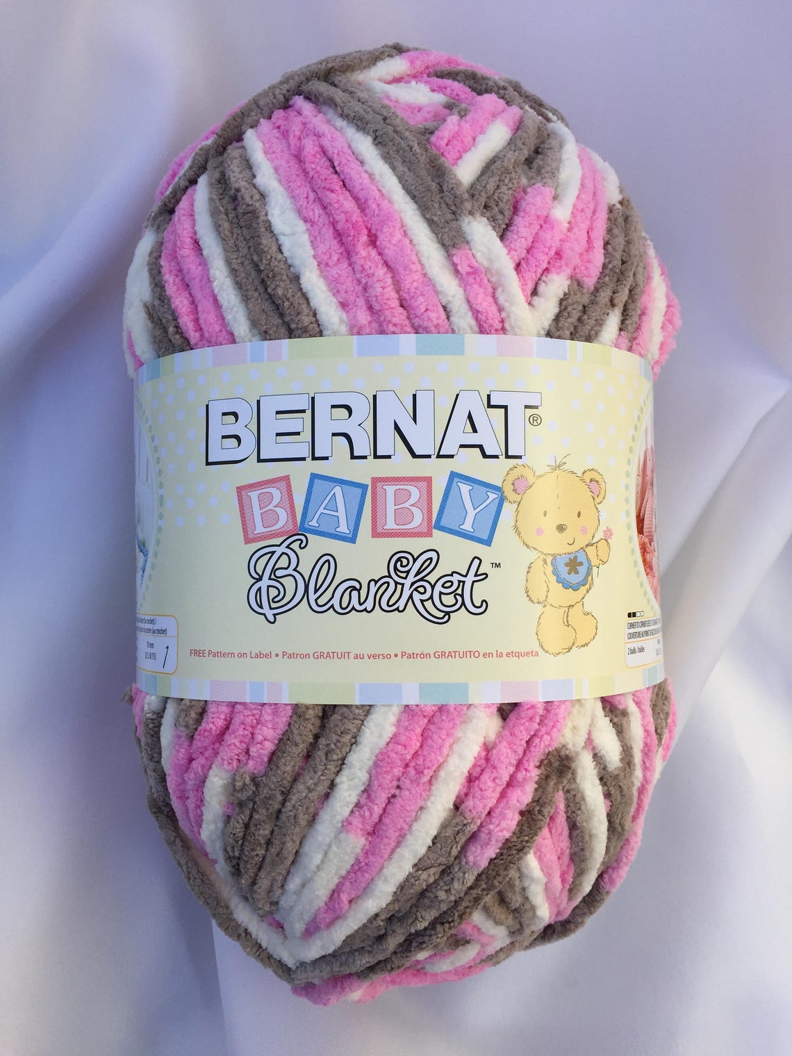 LITTLE ROSES Bernat Baby Blanket COLOR 04418 10.5 oz258 | Etsy