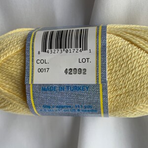 Plymouth Yarn Jeannee Knitting Worsted Weight Yarn Cotton Acrylic Blend ...