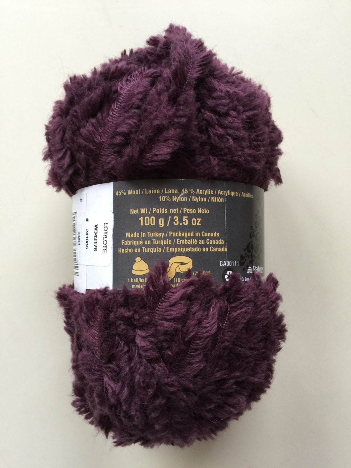 Patons Theo Yarn Brindle 86430 Skein 3.5 Oz 100 G 39 Yards - Etsy