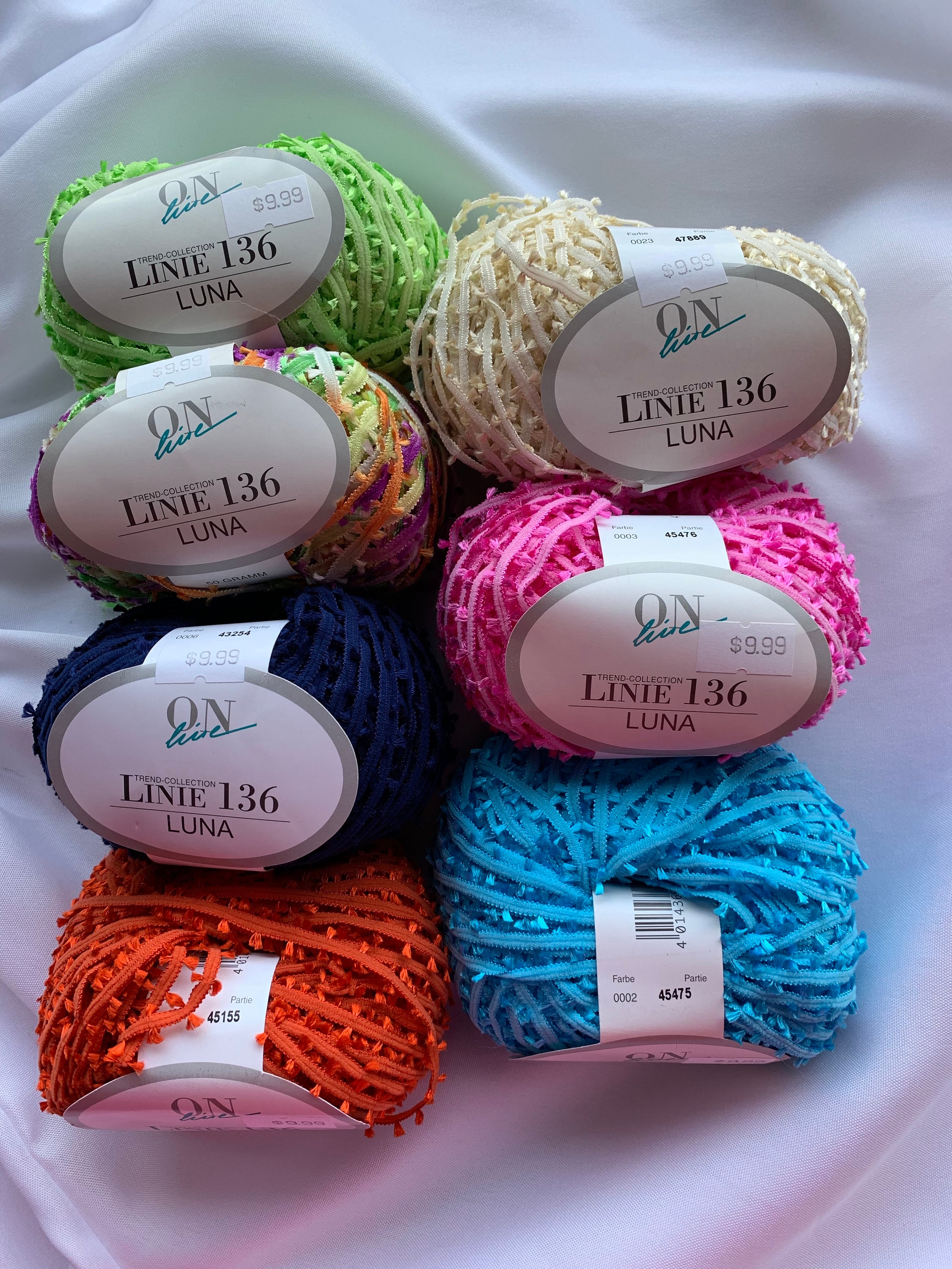 Online Trend Collection LUNA LINIE136 Many Colors Turquoise | Etsy