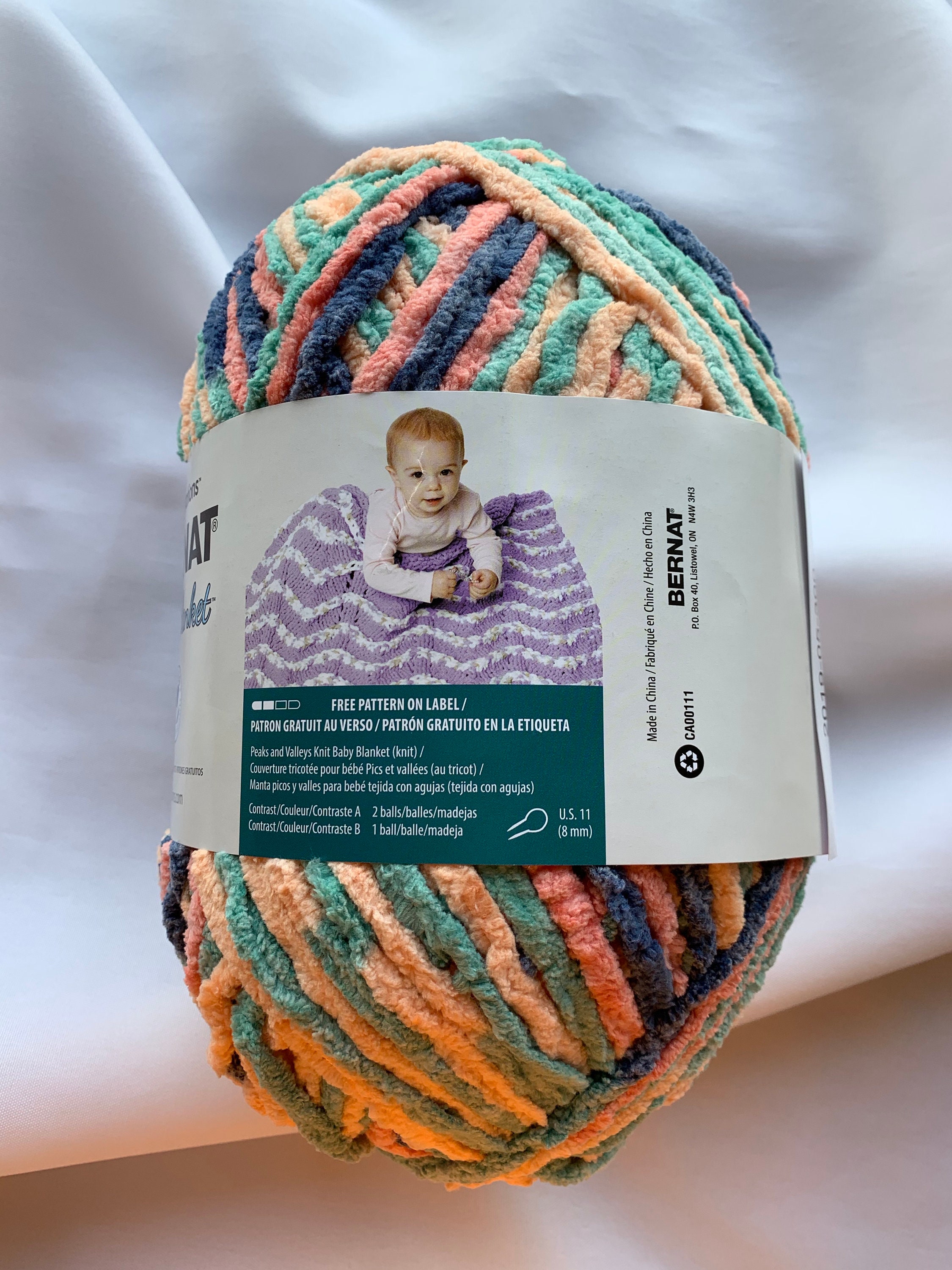 MINI SUCCULENTS 04789 Bernat Baby Blanket 220yds 10.5 oz | Etsy