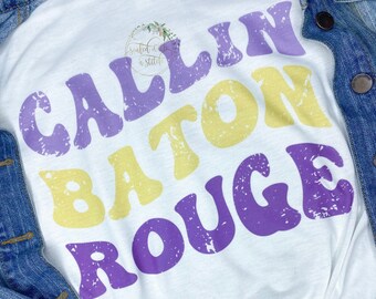 Baton Rouge T Shirt - Etsy
