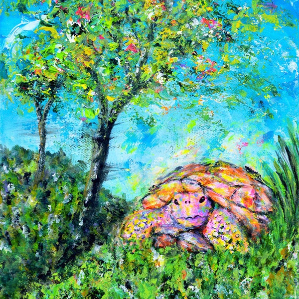 Tortoise Art - Etsy