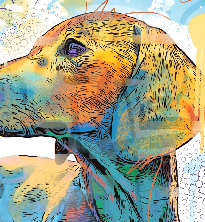 Dachshund Art Print Wiener Dog Wall Decor. Weiner Dog - Etsy