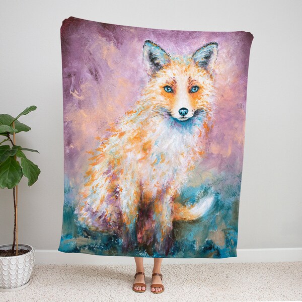 Fox Throw - Etsy