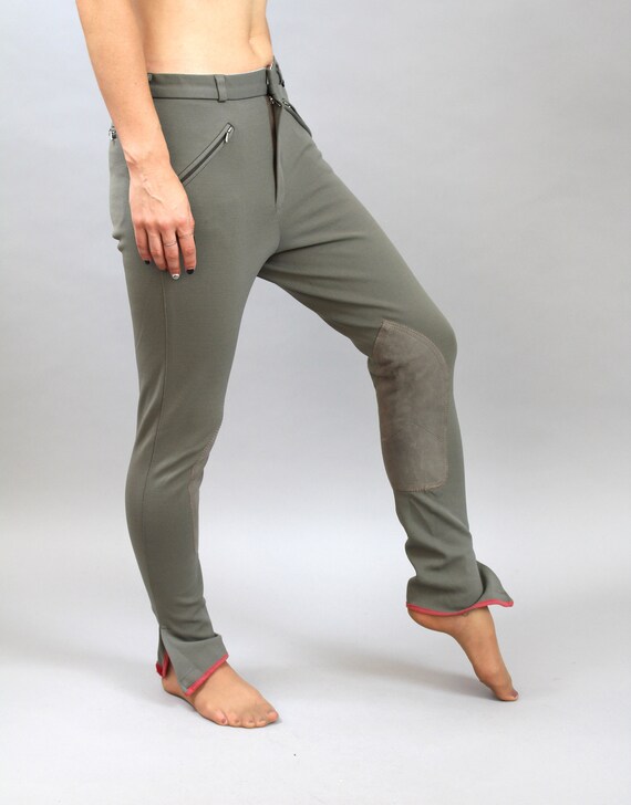 Vintage Khaki Stretchy Horseback Riding Pants. Womens… - Gem