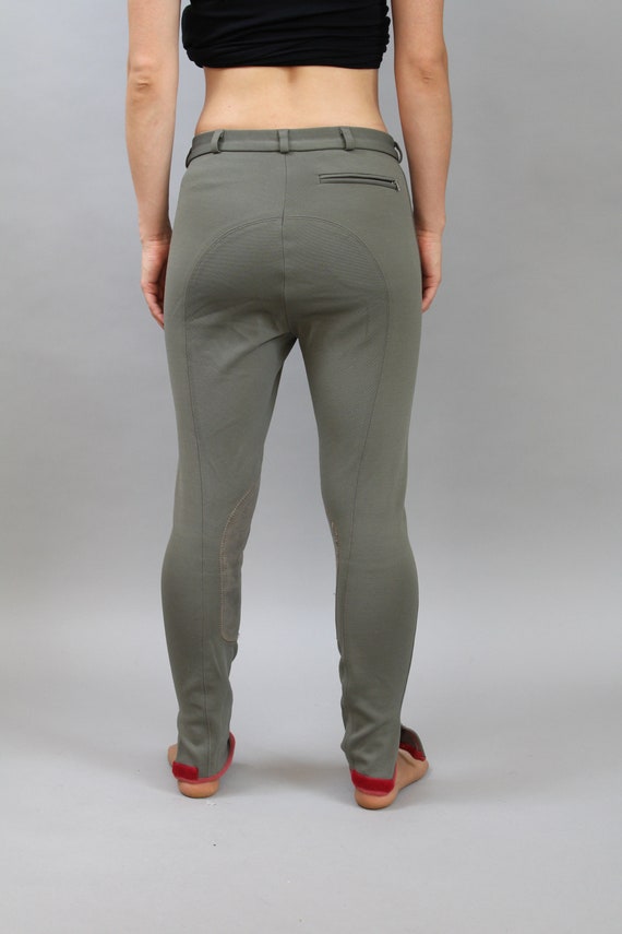 Vintage Khaki Stretchy Horseback Riding Pants. Womens… - Gem